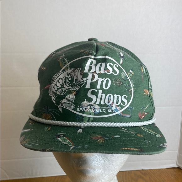 Accessories | Vintage Rare Bass Pro Shops Fishing Cap Hat | Poshmark
